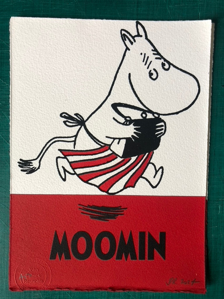 The making of a Moomin screenprint! – Comic Art Website