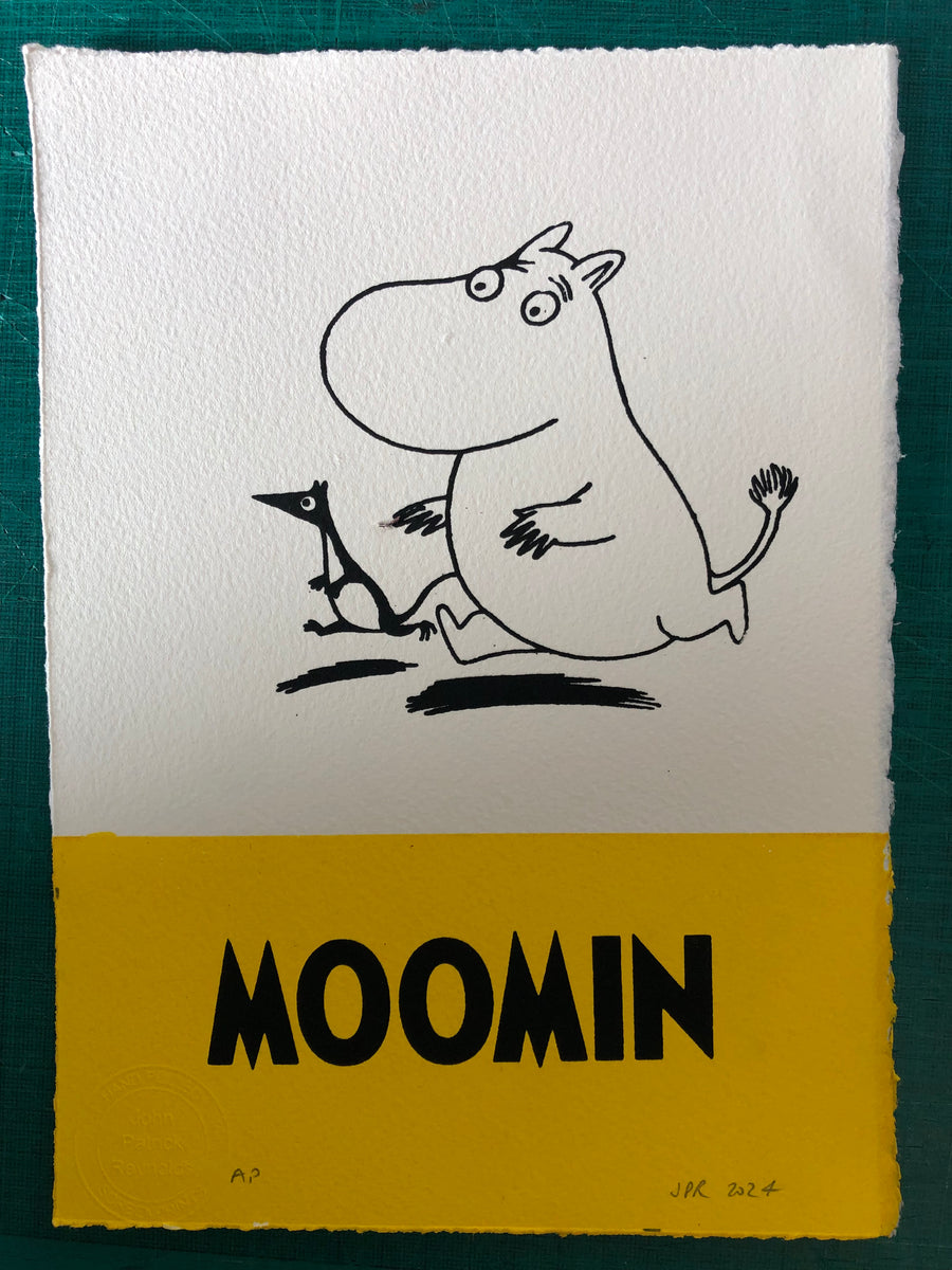 Moomintroll runs (with – Comic Art Website